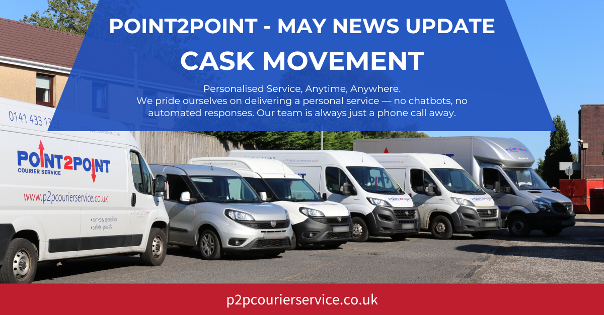 The Ultimate Cask Movement Courier Service in Scotland & UK